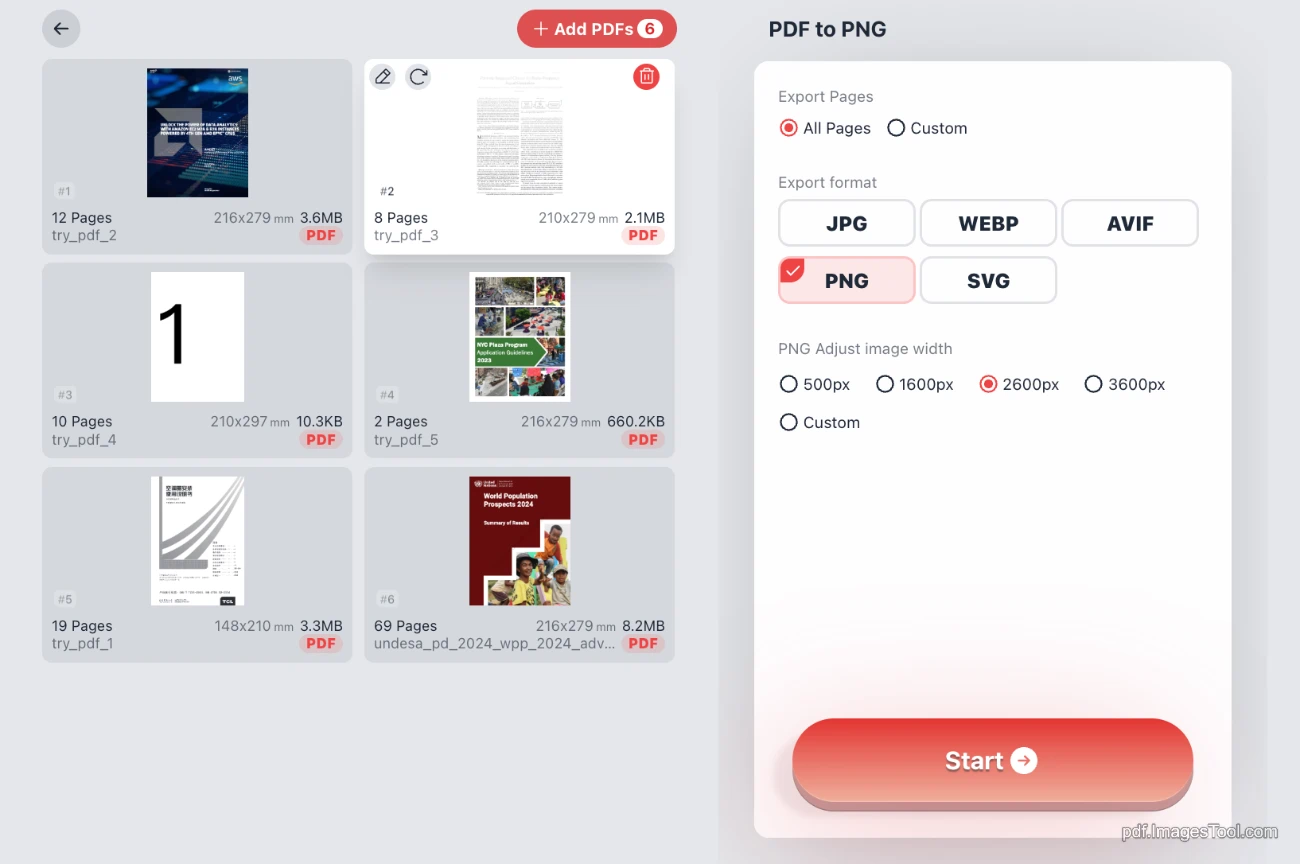 Konversi PDF ke Gambar ｜ Gratis Online