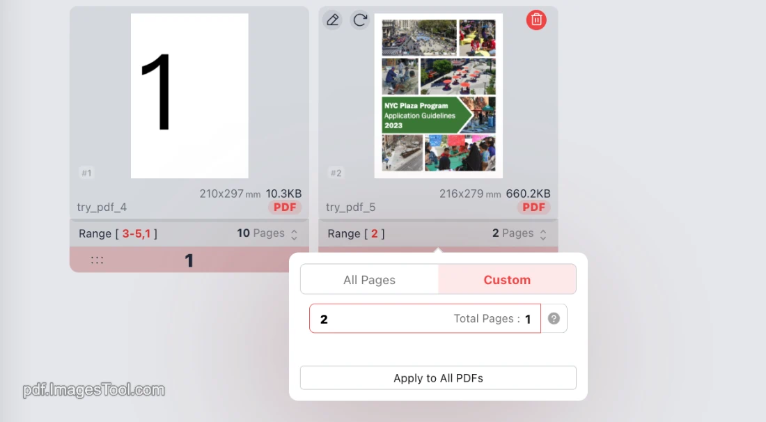 Merge PDF ｜ Free Online
